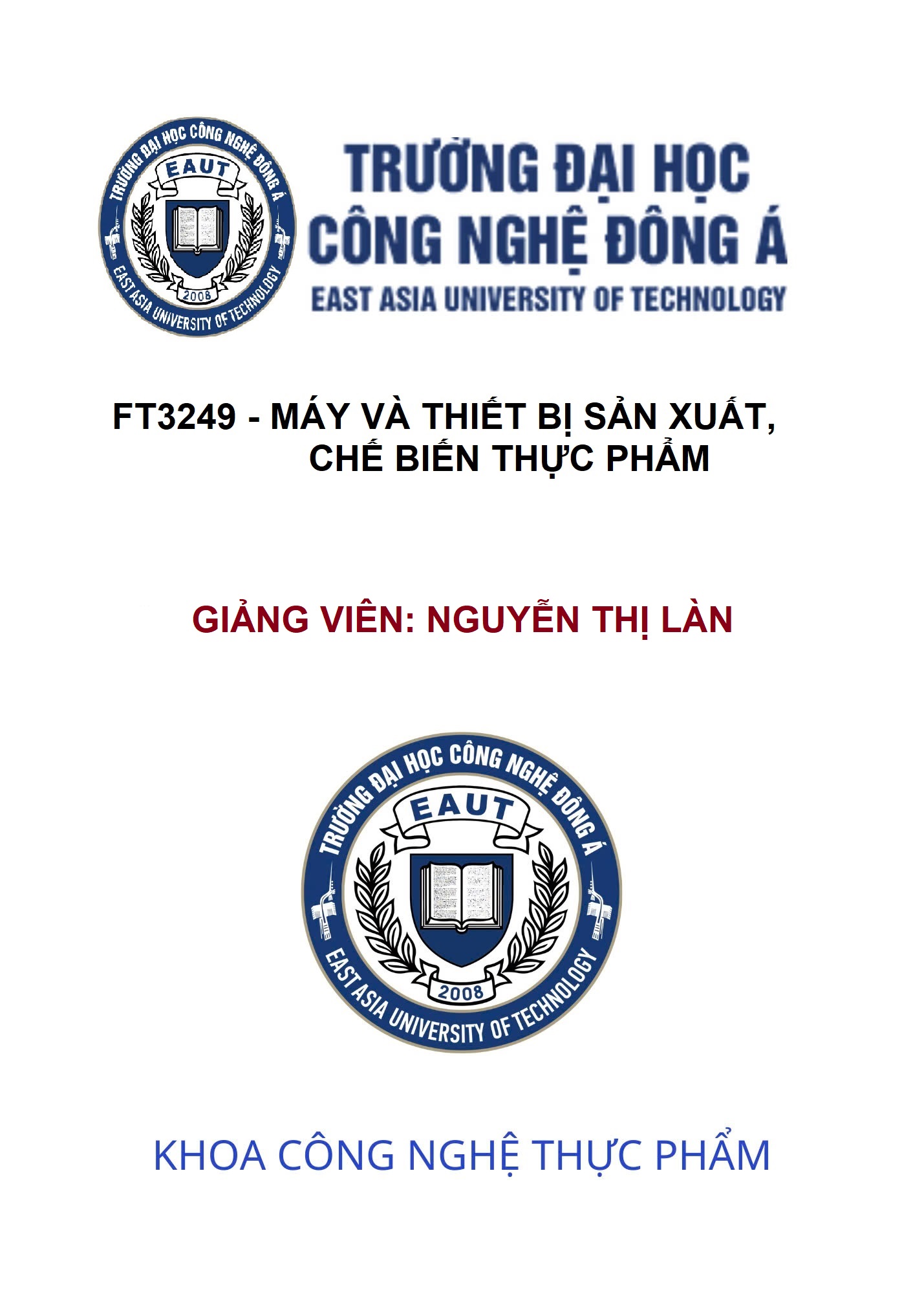 Trang chủ | EAUT - Elearning